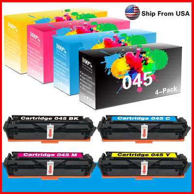4PK 045H CRG-045H Toner Cartridge imageCLASS LBP612Cdw 613Cdw LBP612C ...