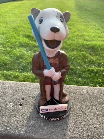 River City Rascals Mascot Star Wars Bobblehead SGA Ruffy Obi Wan Kenobi ...