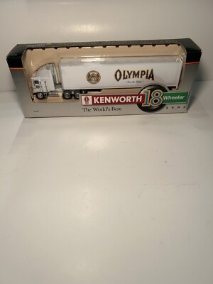Liberty Classics Kenworth K100E Semi Tractor Trailer Coin Bank Olympia ...
