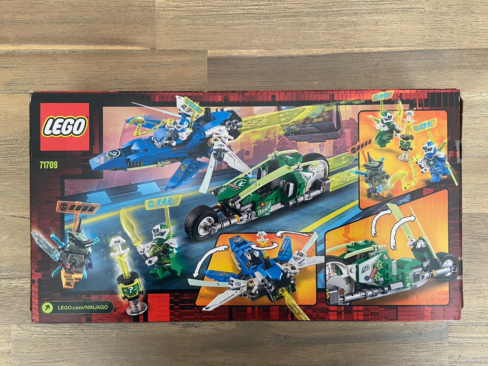 LEGO NINJAGO: Jay and Lloyd's Velocity Racers (71709) for sale online ...