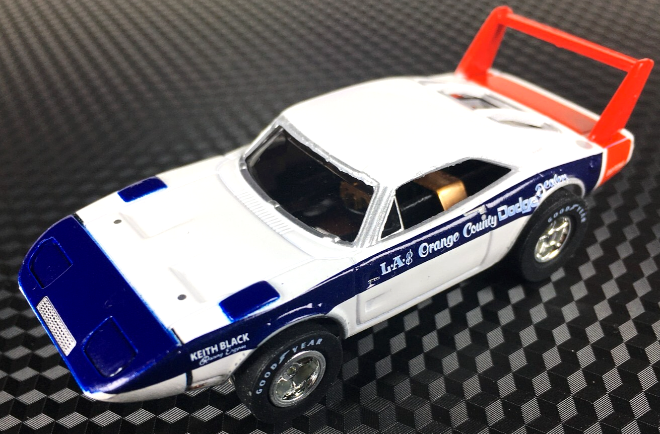 Ho Slot Cars, Dodge Charger Keith Black Racing, Auto World Ultra G /AFX ...