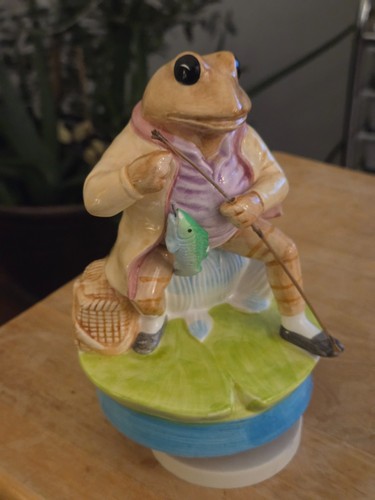 Schmid Frog Music Its a Lazy River Rotating Toy | eBay