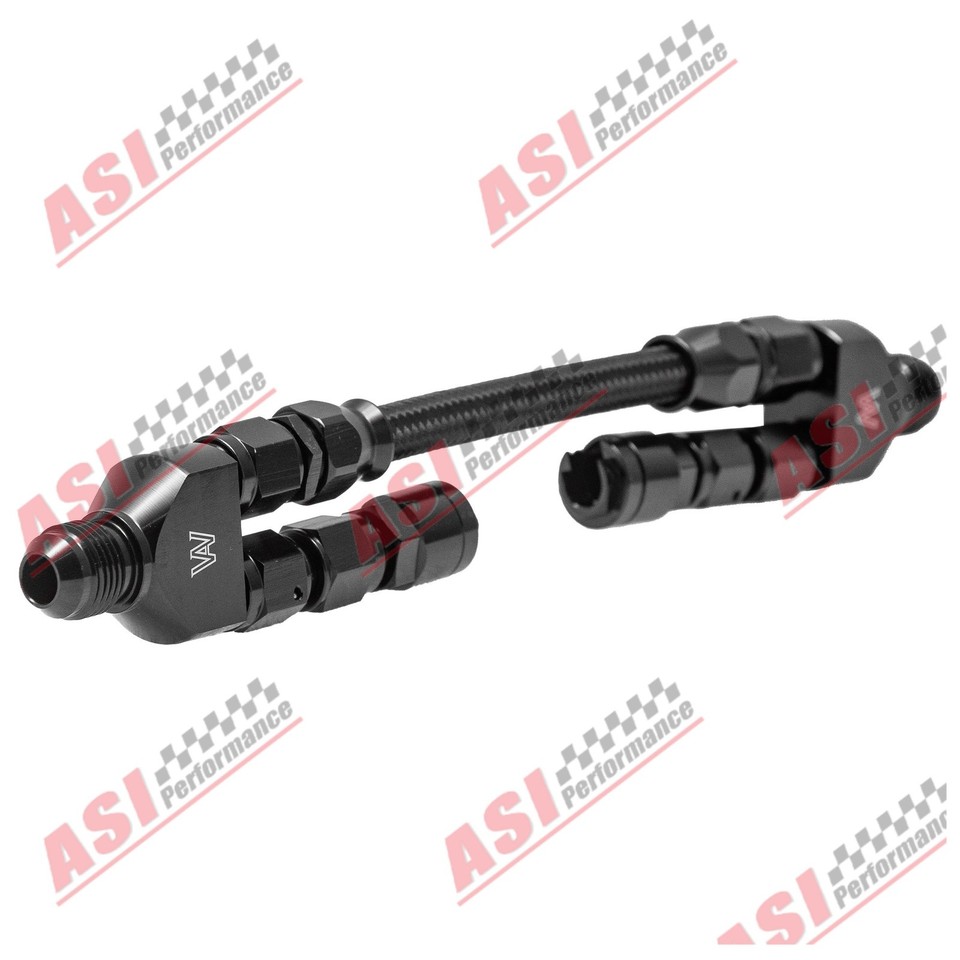 US Flex Fuel Sensor Bypass Splitter Flexfuel -8AN In/out LS E85 CTSV ...