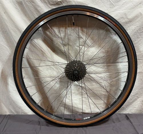 Sun Rims CR18 8-Spd 32-Spoke Aluminum 26" Disc Brake Rear Wheel Deore ...