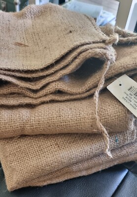 HESSIAN jute bag medium 4 pieces | eBay