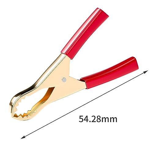 20PCS Insulated Alligator Clips Black & Red Durable Crocodile Clamps ...