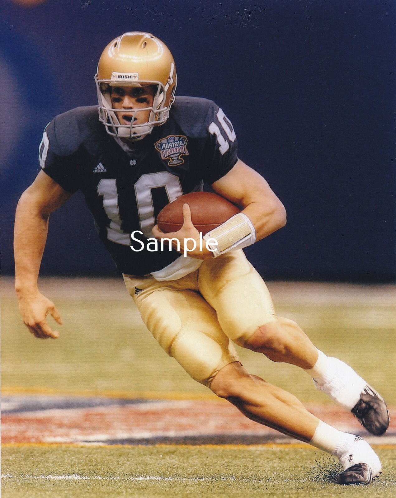 Brady Quinn Notre Dame Football 8x10 Photo Print BQ4 | eBay