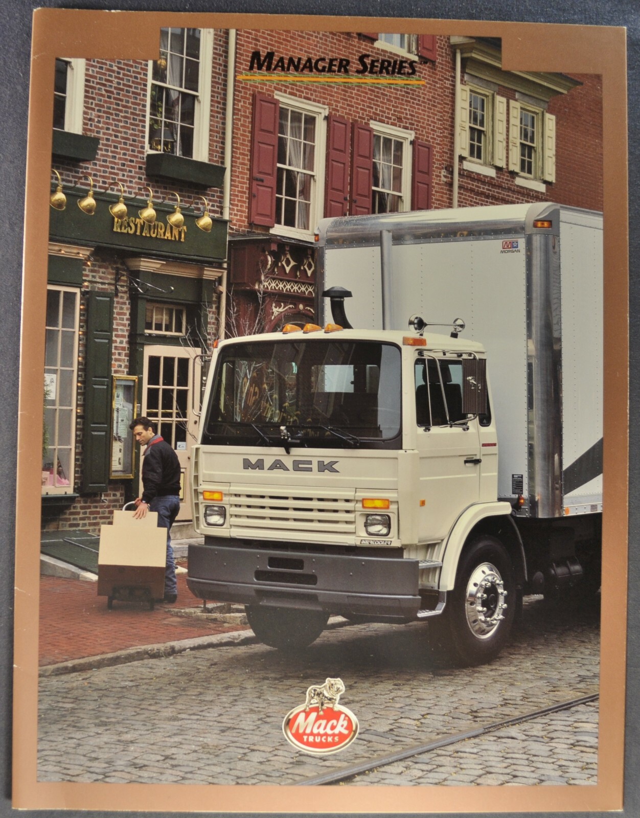 1994-1995 Mack COE Cargo Truck Brochure Folder Manager Series Excellent ...