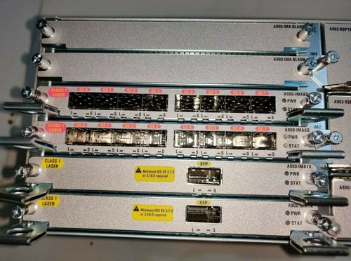 Cisco ASR-903 Chassis w/ 2x A903-RSP1A-55 ,A903-FAN, 2x A900-PWR550-D-E ...