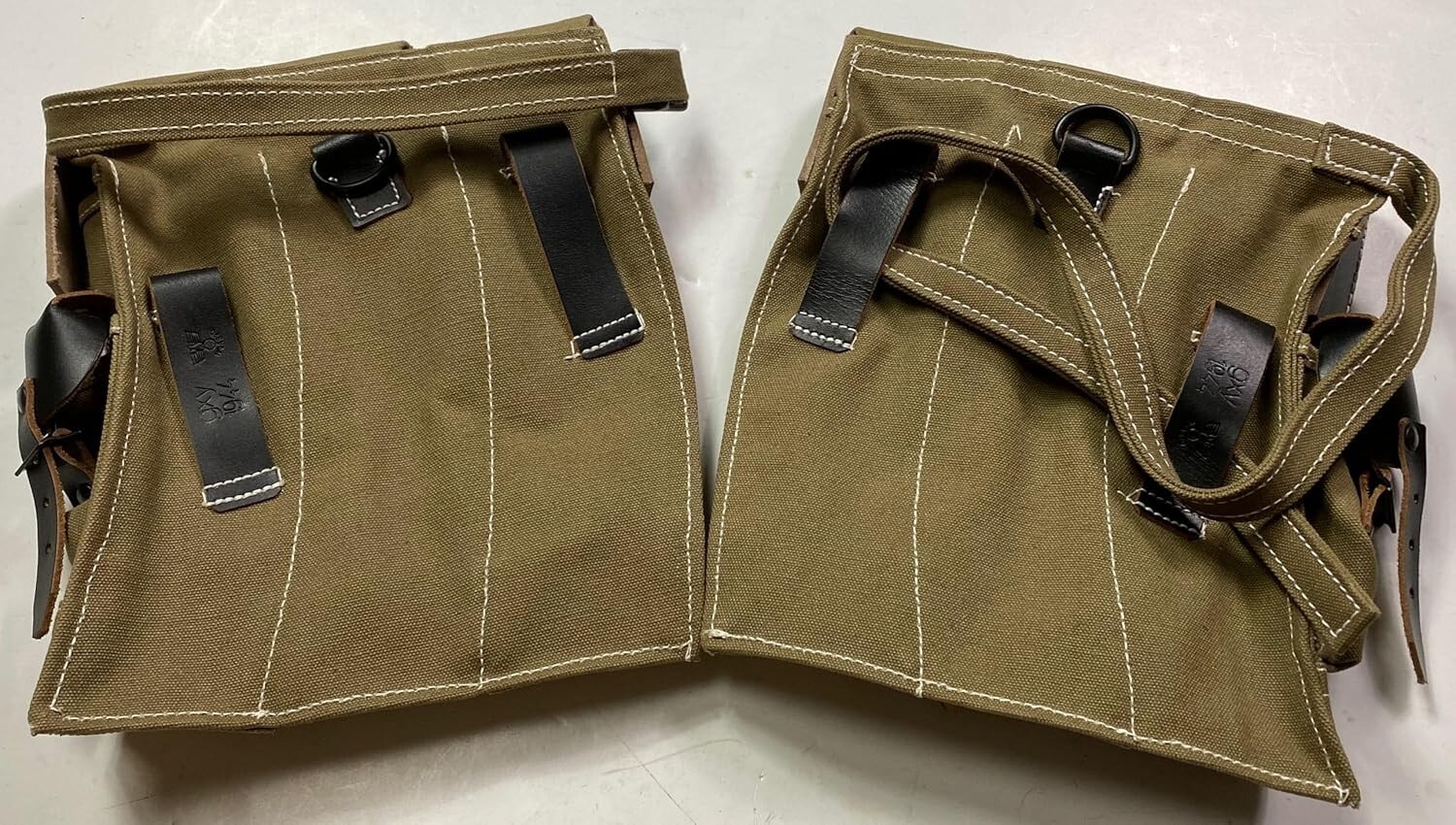 (Set - 2) German WW2 MP STG 44 Magazine Pouches Reproduction - Canvas ...