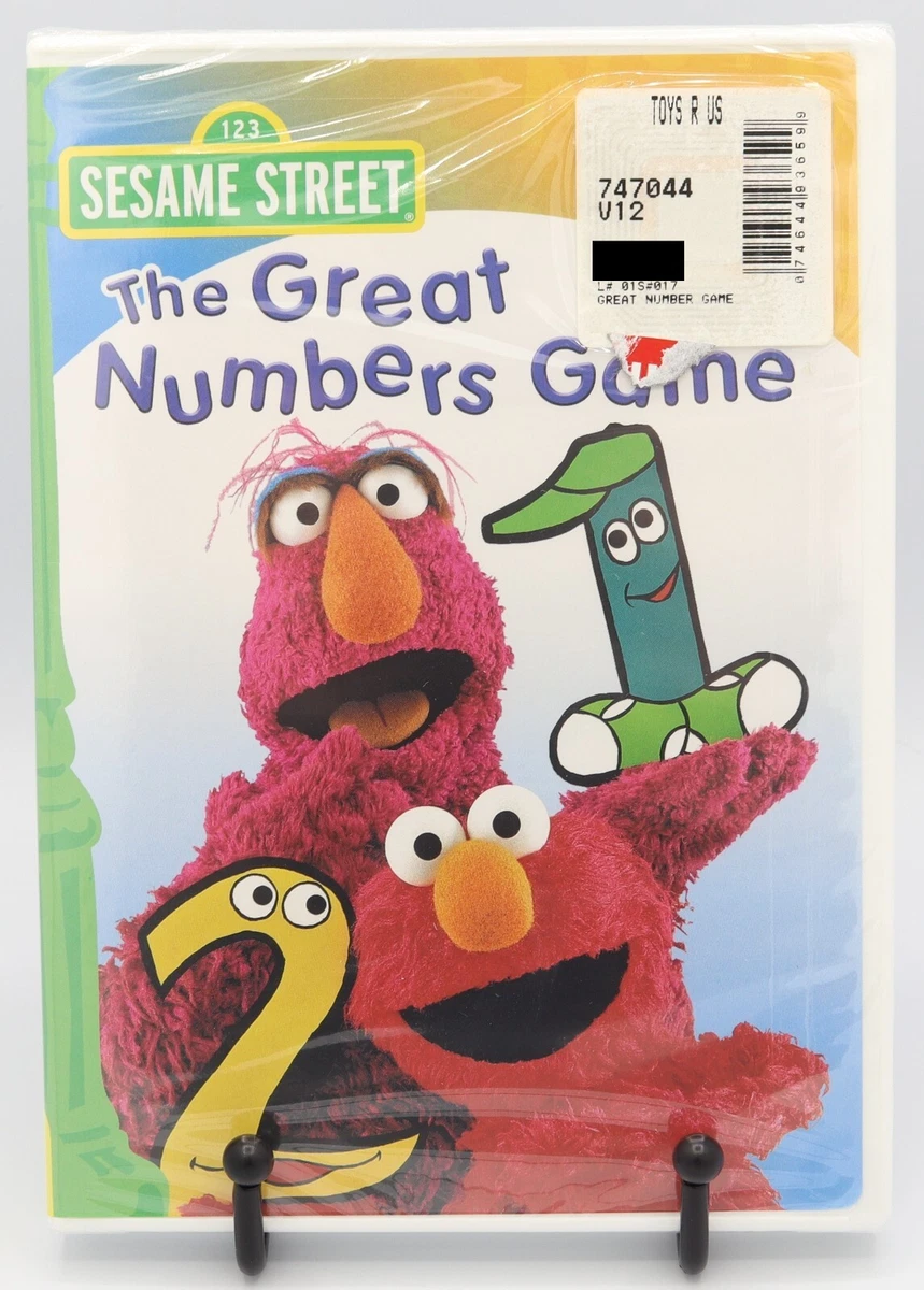 Sesame Street The Great Numbers Game Dvd