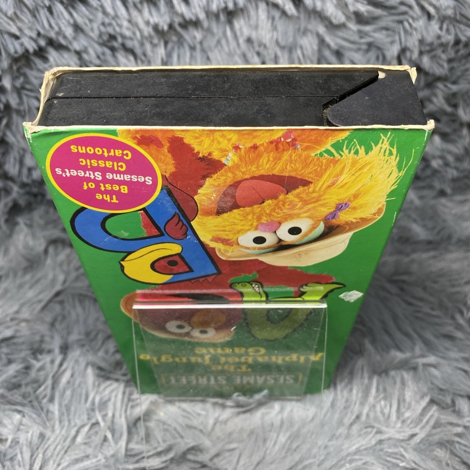Sesame Street Alphabet Jungle Game VHS 1998 Video Tape Elmo Children ...