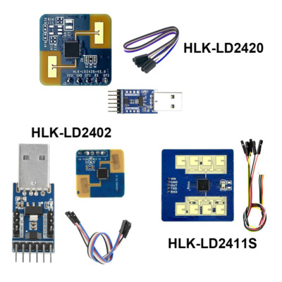 HLK-LD2420 HLK-LD2402 HLK-LD2411S 24G Human Presence Micro Motion ...