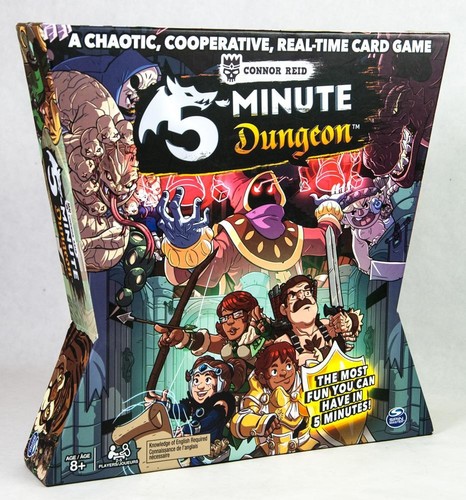 5-Minute Dungeon Family Board Game Connor Reid Ages 8+ Spinmaster ...