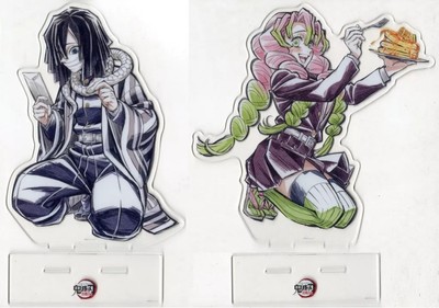 Pillar Training Ep6 Big Acrylic Stand Set Demon Slayer Kuji S Prize | eBay