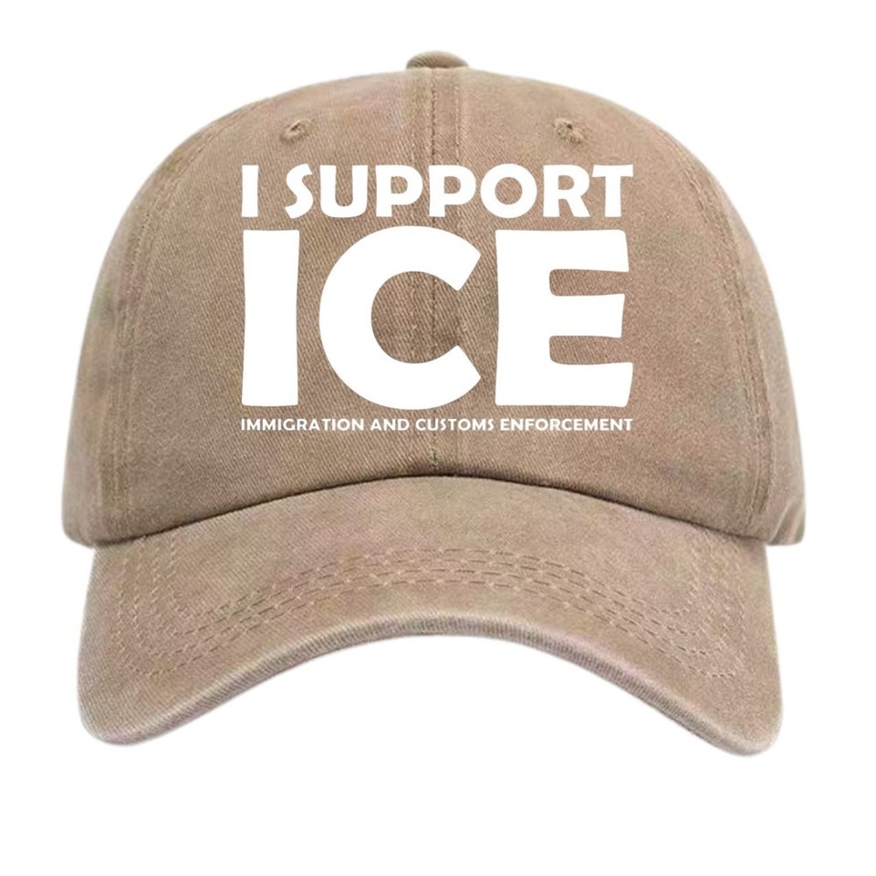 I Support ICE Dad Hat Immigration Enforcement USA Patriotic Cap | eBay