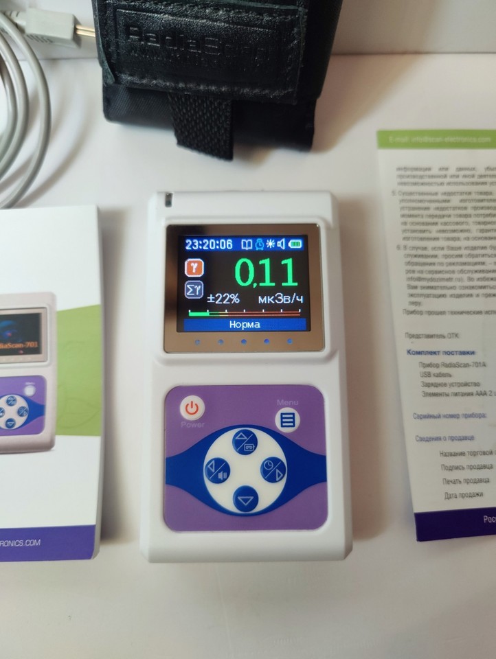 Radiation Detector Radiascan 701A | eBay
