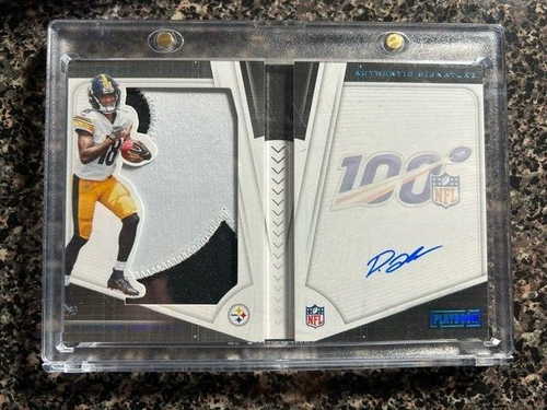 2019 Diontae Johnson Steelers Playbook Booklet Autograph 44/49 | eBay