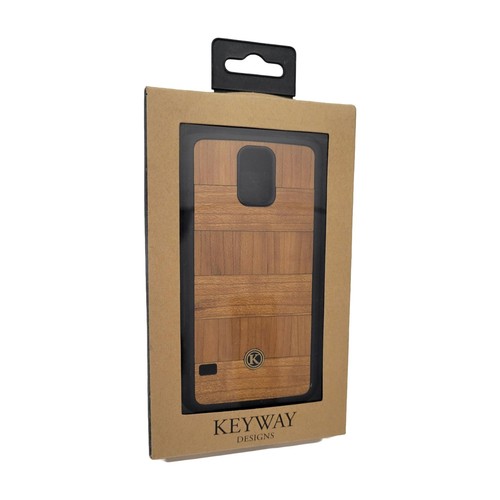 Keyway Designs Handmade Hybrid Cherry Real Wood Case For Samsung Galaxy ...
