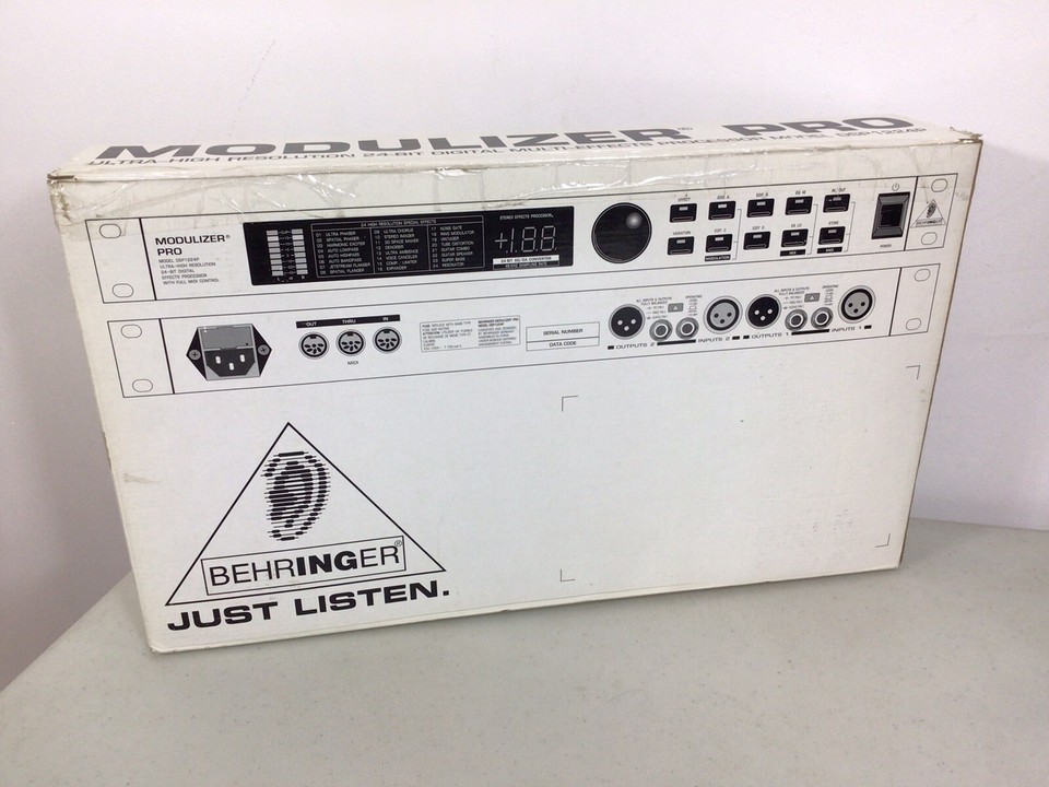 Behringer Modulizer Pro Digital Effects Processor Studio Tested | eBay