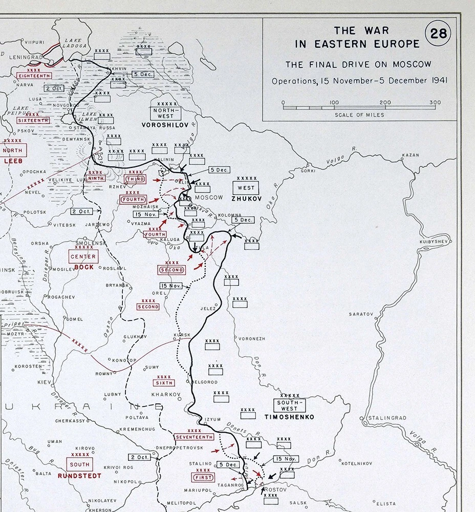 World War 2 Map Of Europe Battles