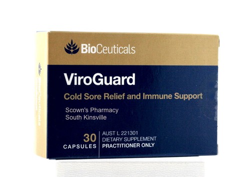 BioCeuticals ViroGuard ColdSore Relief & Immune Support Lysine Zinc ...