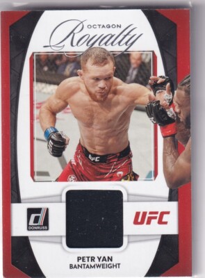 2023 Panini Donruss UFC No. OR-PYN Petr Yan Fighter-Worn Patch | eBay