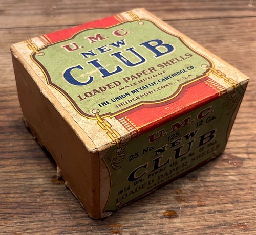 UMC NEW CLUB 12 GAUGE 2 PIECE EMPTY SHOTSHELL BOX | eBay