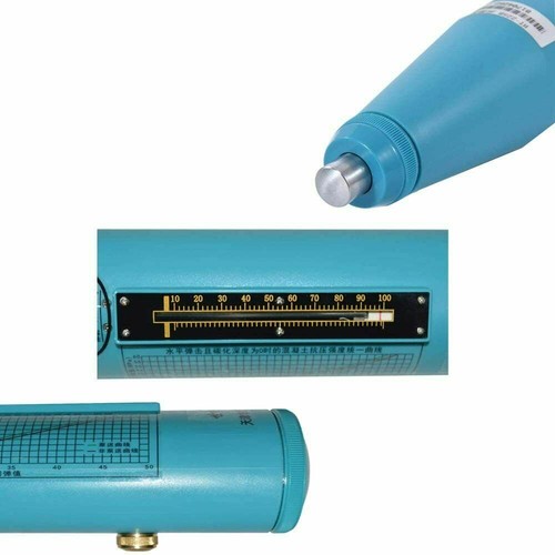 Concrete Rebound Hammer Resiliometer Instrument with Test Range 10 to ...