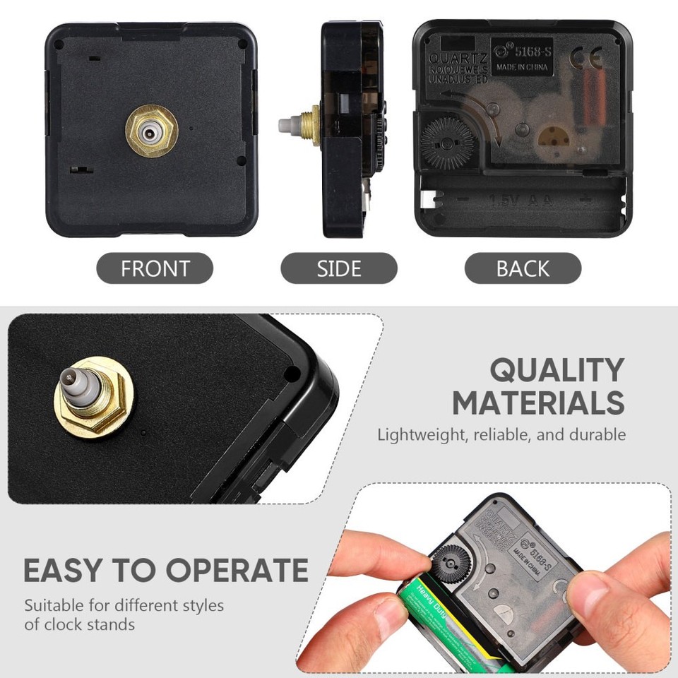 Clock Mechanisms 6168 Replacement Movement Quartz Repair Patio Motor | eBay