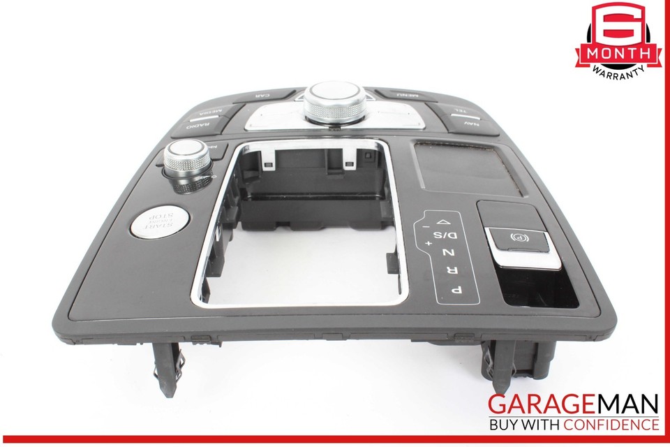 16-18 Audi A6 A7 Front Center Console MMI Gear Shifter Bezel 4G1919610F ...