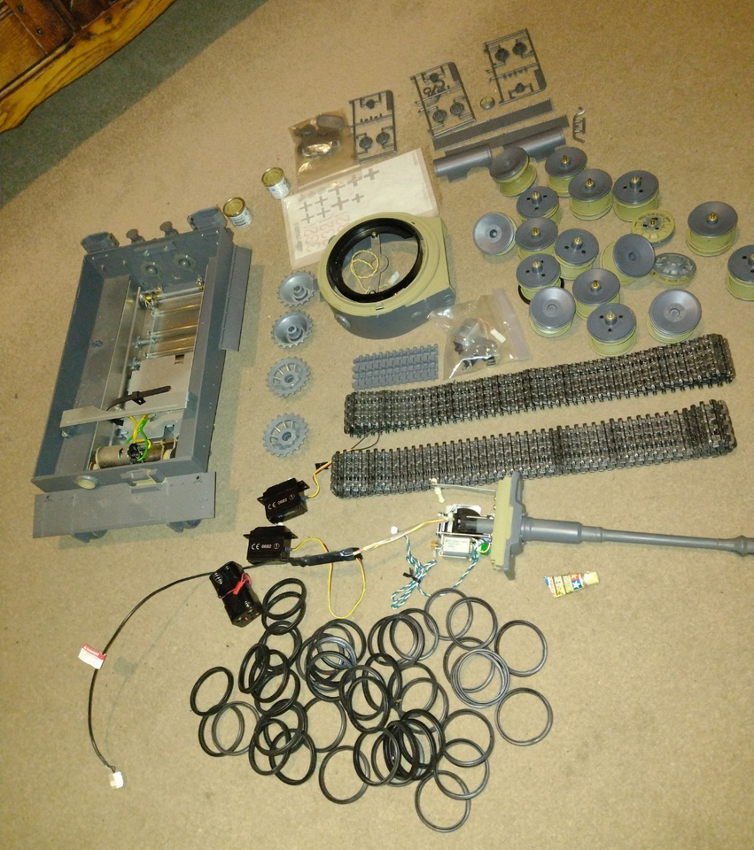 Tamiya German Tiger 1 Early Production Tank 56010 1/16th Scale. | eBay UK