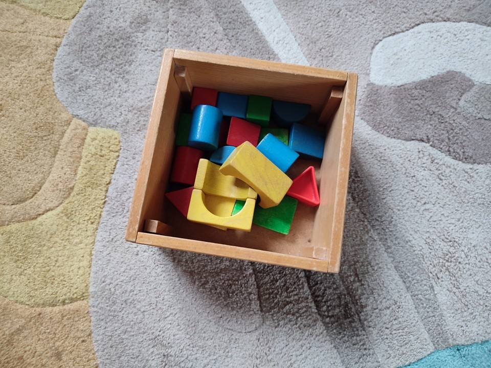 Wooden building blocks for kids | eBay UK