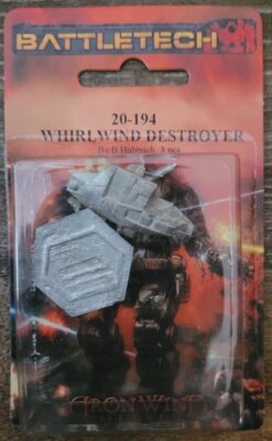BattleTech 20-194 Whirlwind Destroyer (*See Per Order Flat Rate ...