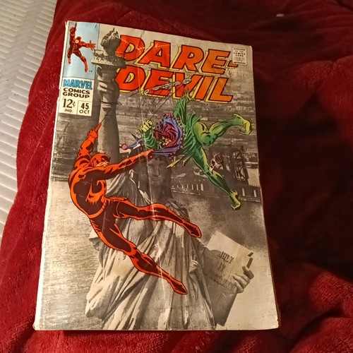 Daredevil #45 vs the Jester 1968 Stan Lee & Gene Colan silver age ...