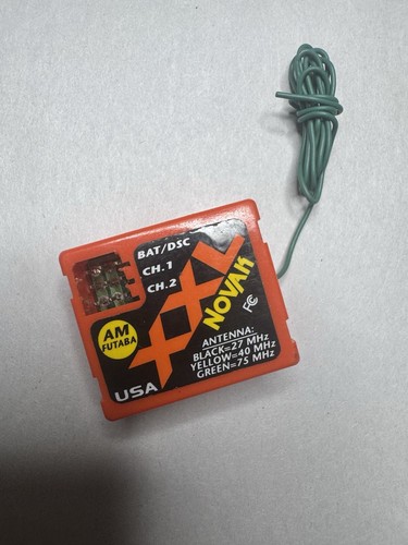 Vintage Team Novak XXL 88 MHz FM Receiver RC Car Pan Touring Off-Road ...