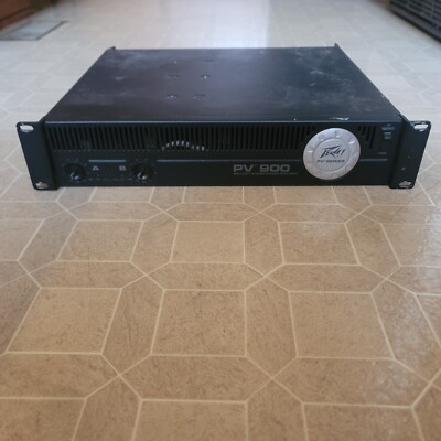 Peavey PV 900 300 Watts Per Channel Stereo Audio Power Amplifier For PA ...