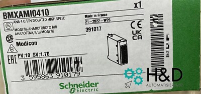 BMXAMI0410 Schneider Electric Analog input module New and Sealed ...