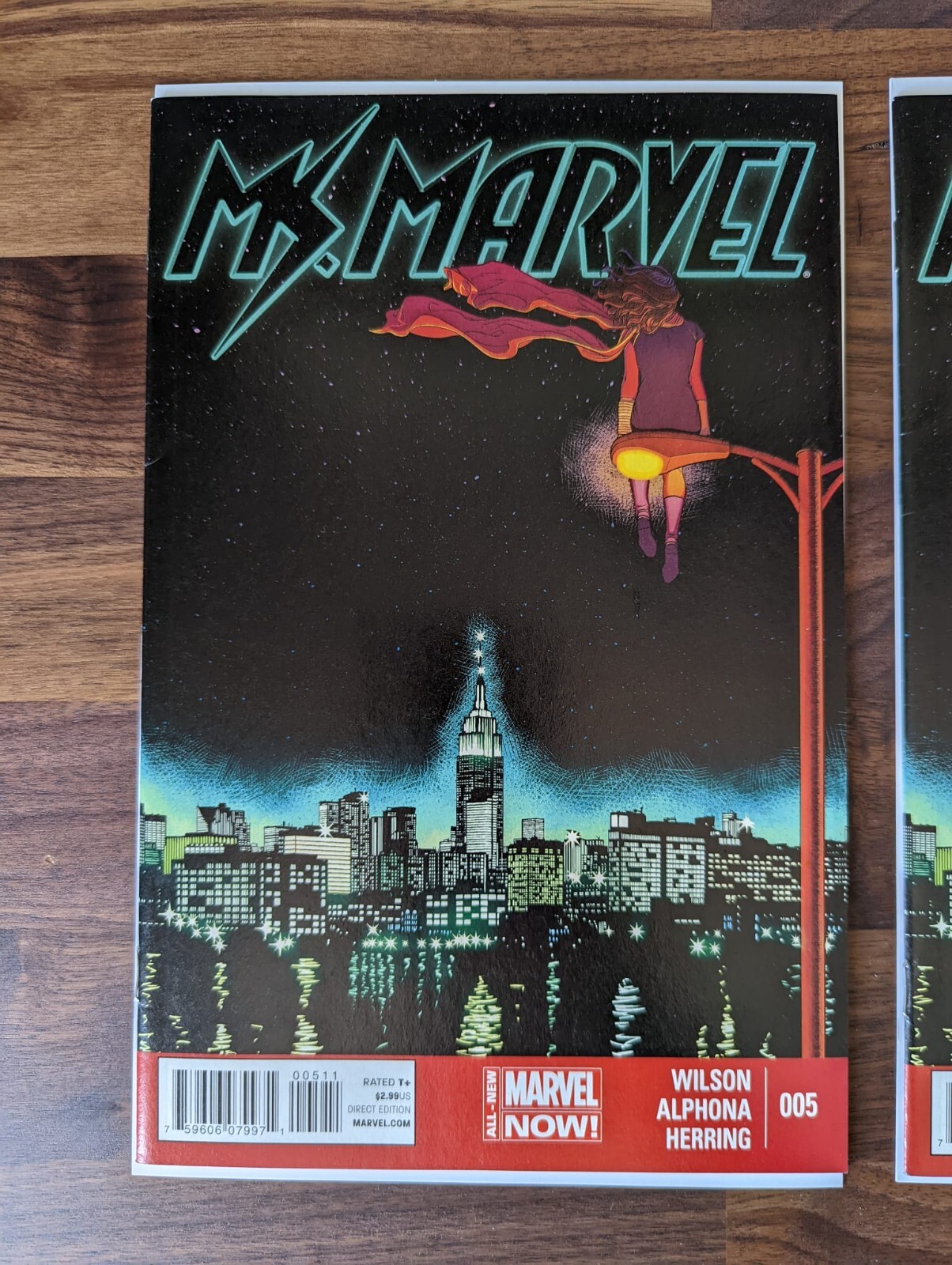 Ms. Marvel #5 (2 Copies) NM 1st Cameo of the Inventor, Ms. Marvel ...