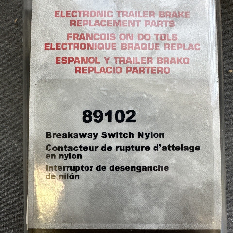 NAPA 89102 Breakaway Switch Nylon Electronic Trailer Brake Replacement ...