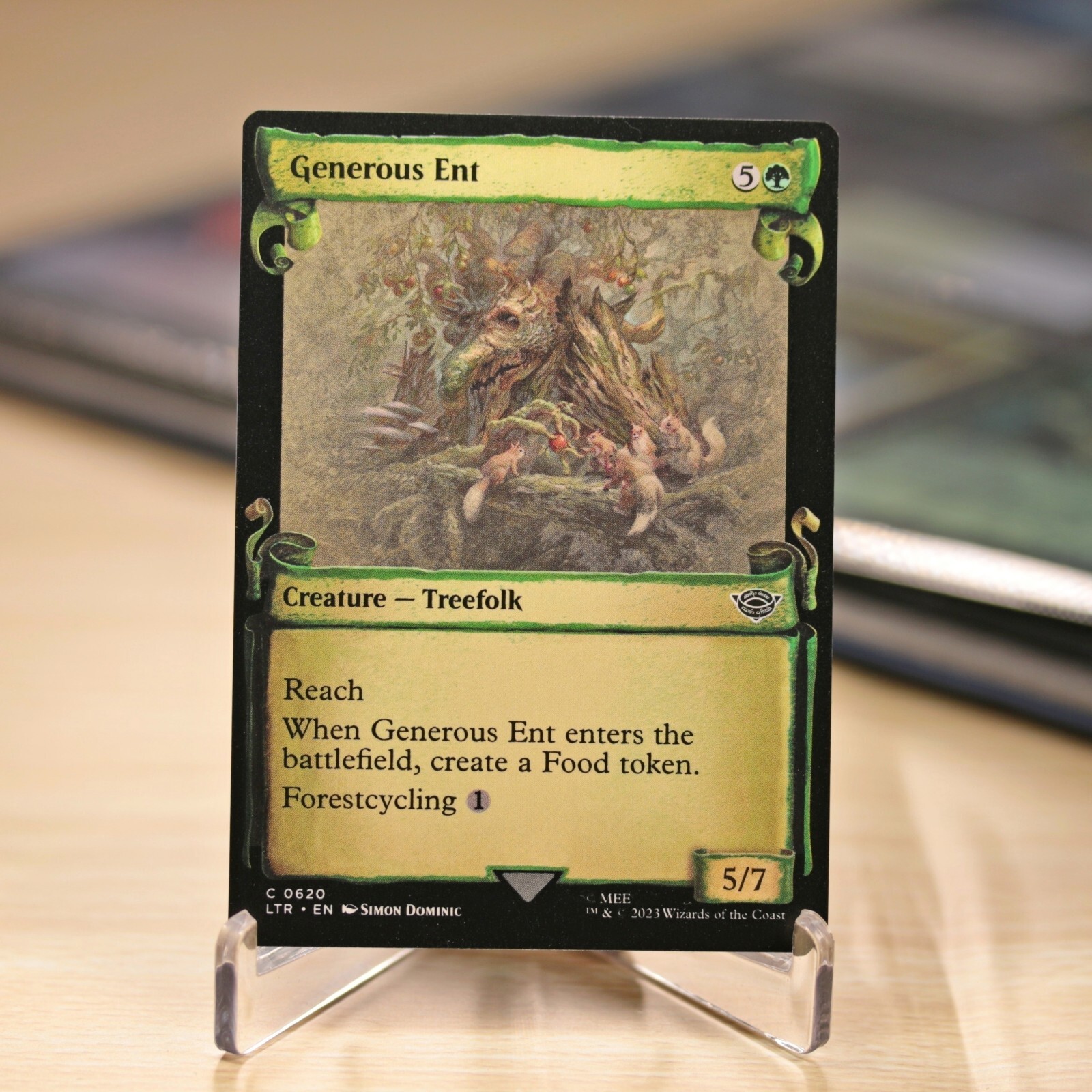 Generous Ent Scrolls #620 | LTR The Lord Of The Rings | MTG | Same day ...