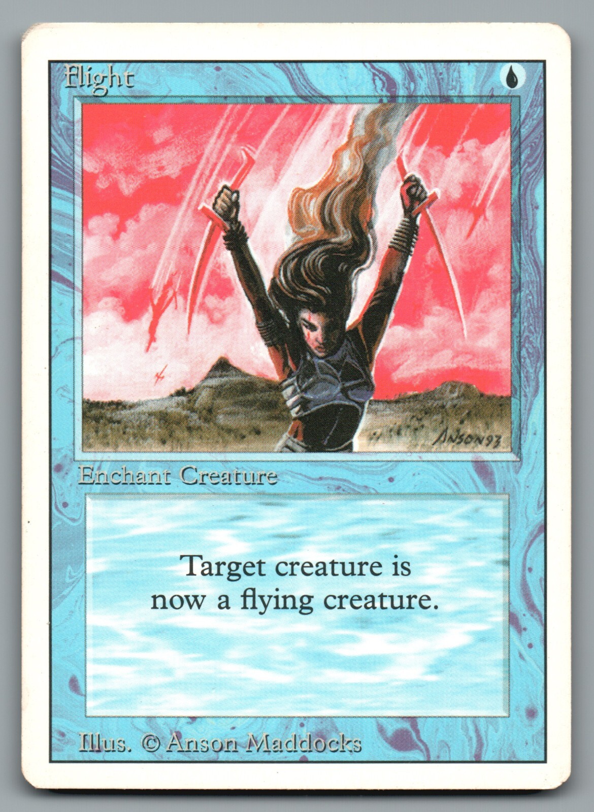 Magic The Gathering MTG - Flight - Revised Edition Card READ | eBay