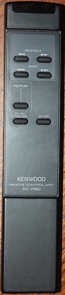 Original KENWOOD RC-P60 Remote Control. Very Good Condition. Tested ...