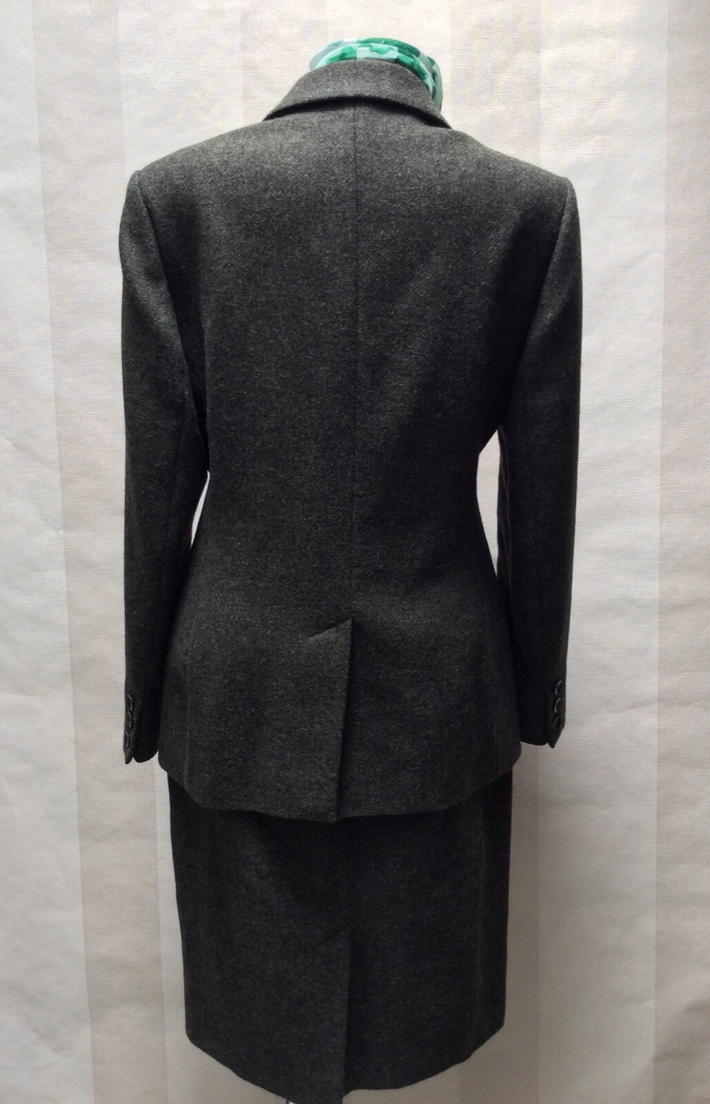 LAURA ASHLEY Pure New Wool Tweed Suit, Jacket, Knee … - Gem