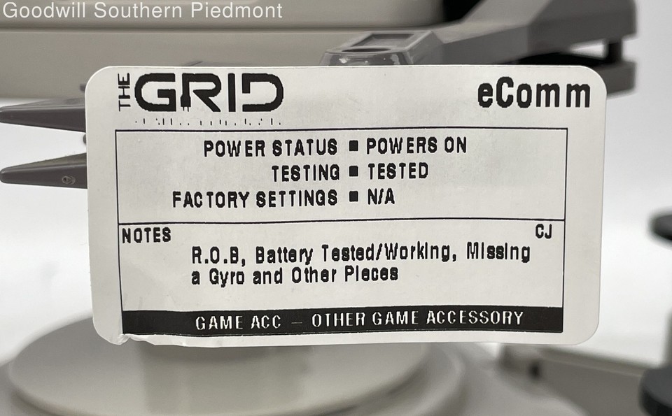 Nintendo R.O.B. Robotic Operating Buddy NES-012 Game Controller Gyro ...