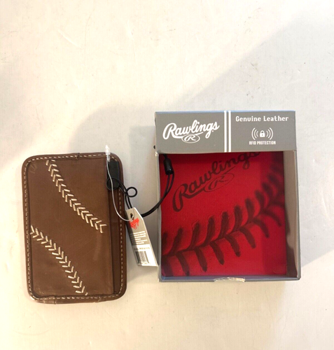 Rawlings Genuine Leather Baseball Wallet for sale online | eBay