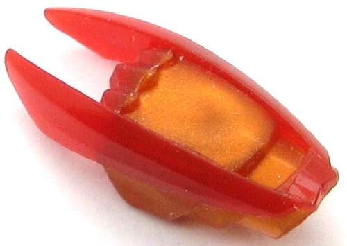 LEGO Part Reddish Copper Time Blade Trans-Red Claws Blades Pattern | eBay