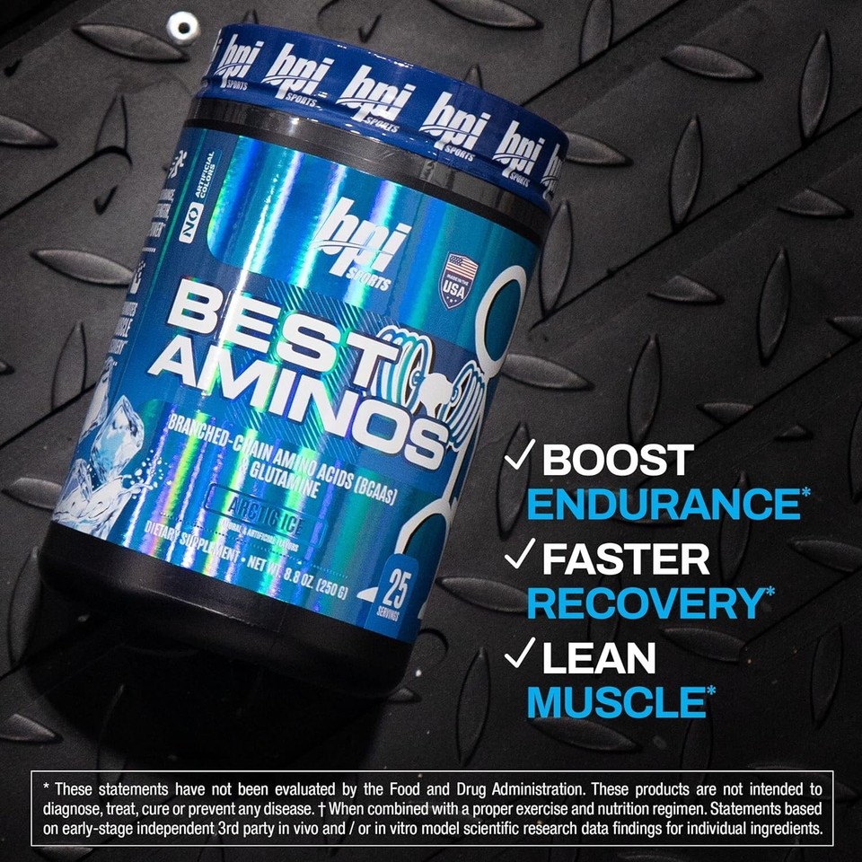 BPI Sports Best Aminos - BCAA Powder Post Workout & Glutamine Recovery Drink | eBay