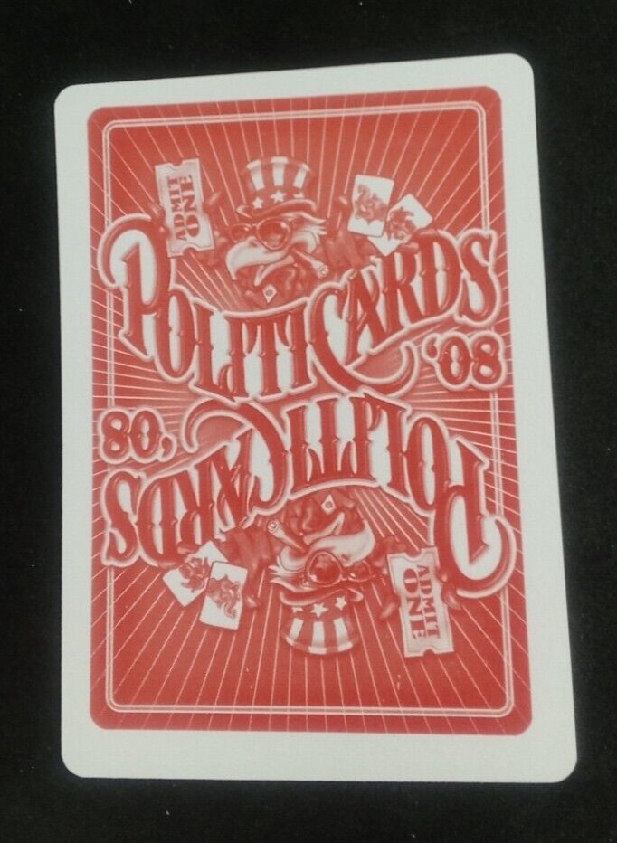 2008 Politicards Playing Card Red Back Pat Buchanan 6 Diamonds | eBay