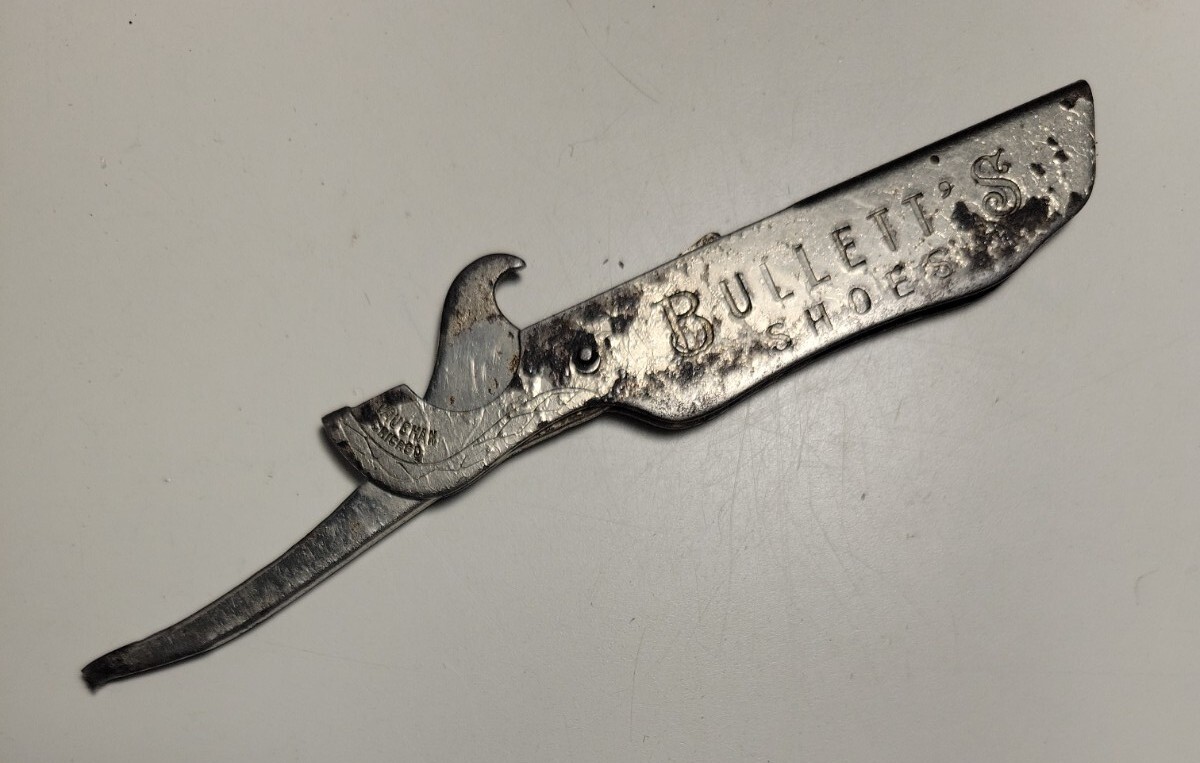 Rare Antq Folding Shoe Button Hook Tool Bullets Shoes… - Gem